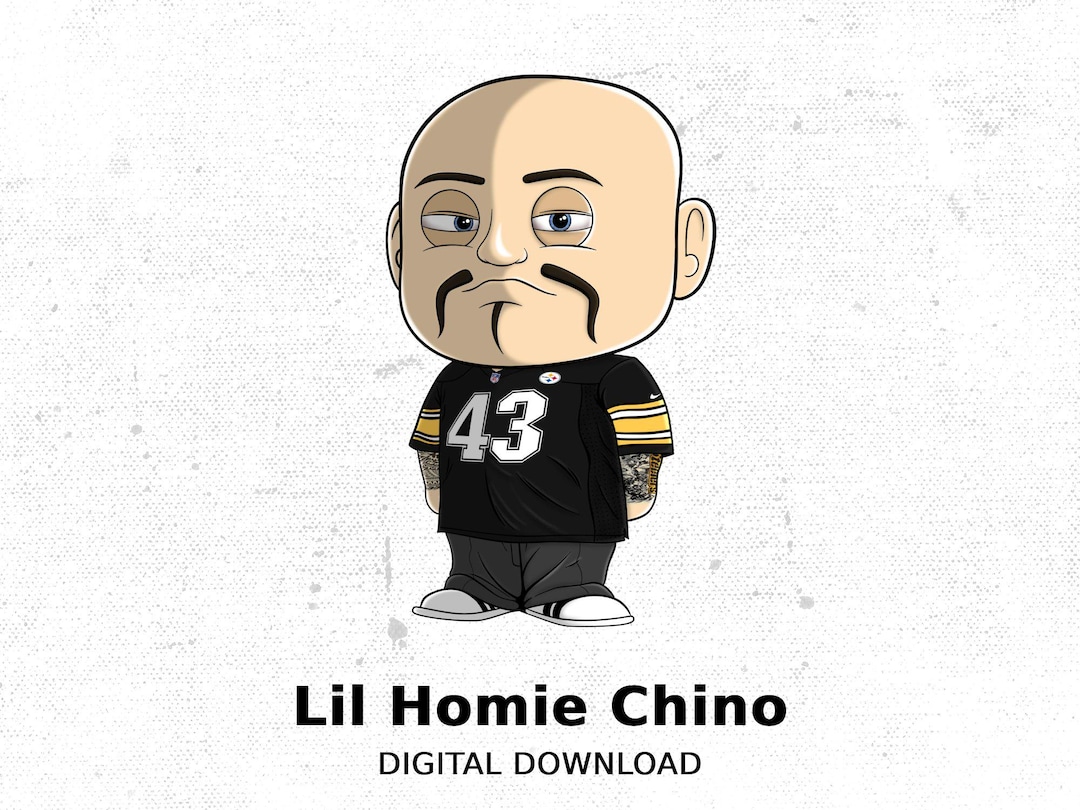 Digital Download Lil Homie Chino Art Print - Hip Hop Wall Decor, Street ...