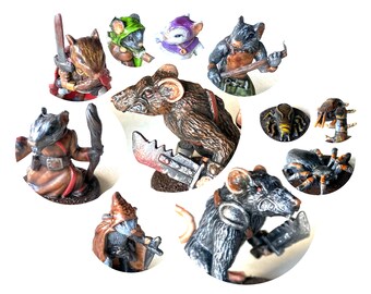 Miniature Mice - Etsy