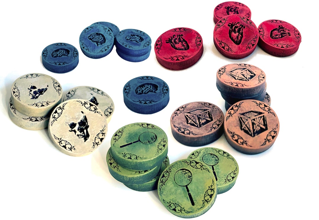 Arkham Horror LCG - the "eldritch Glyphs": Main Tokens - Etsy