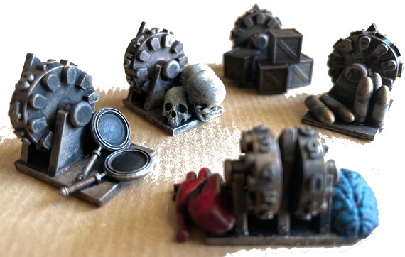 Arkham Horror Counters Hand-painted - Etsy