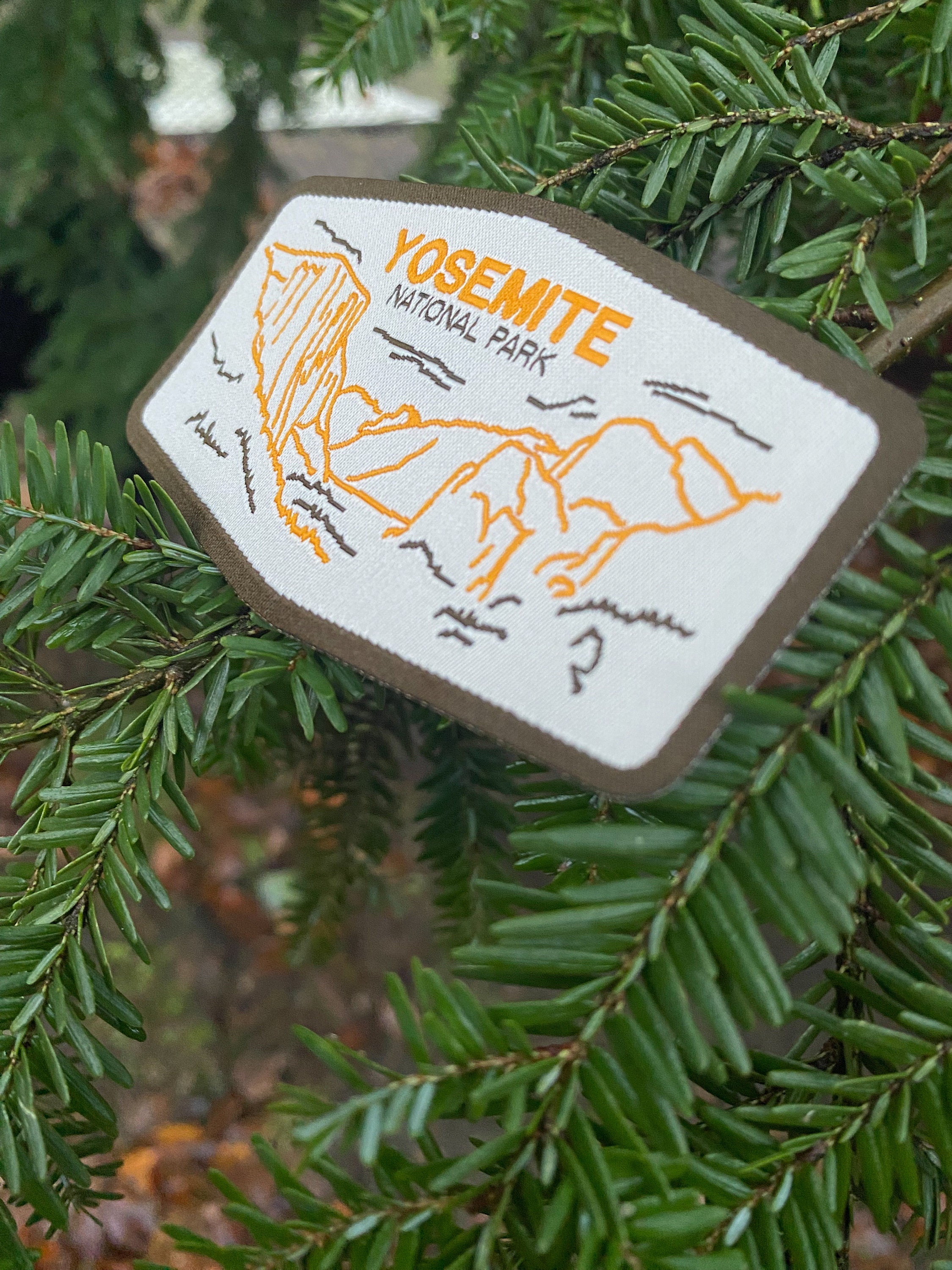 Yosemite National Park Patch | Iron-on | Woven Patch - Etsy