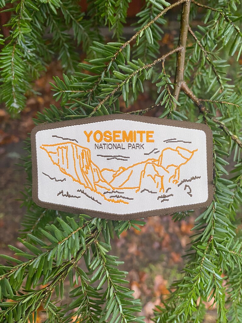 Yosemite National Park Patch | Iron-on | Woven Patch - Etsy