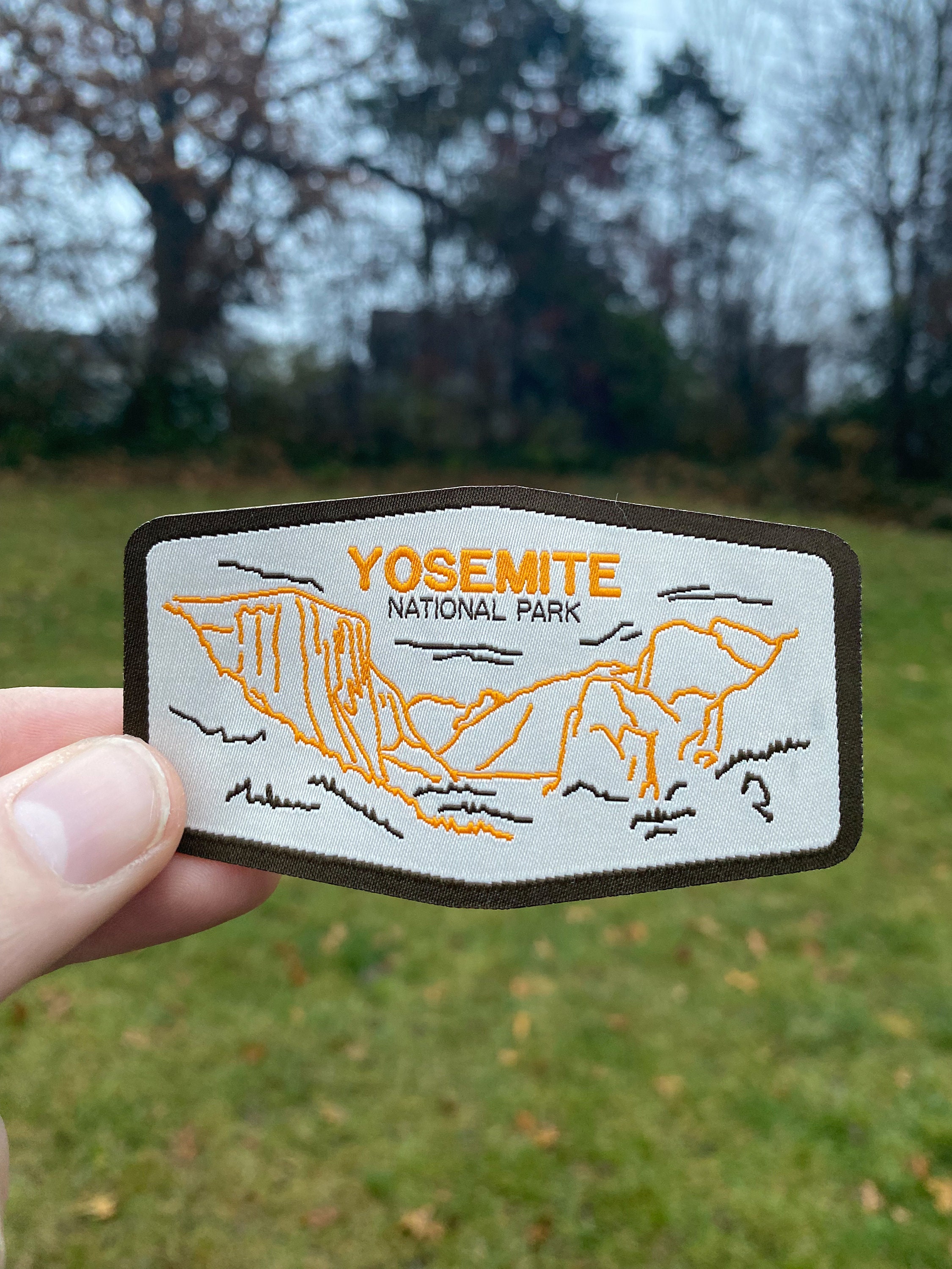 Yosemite National Park Patch | Iron-on | Woven Patch - Etsy