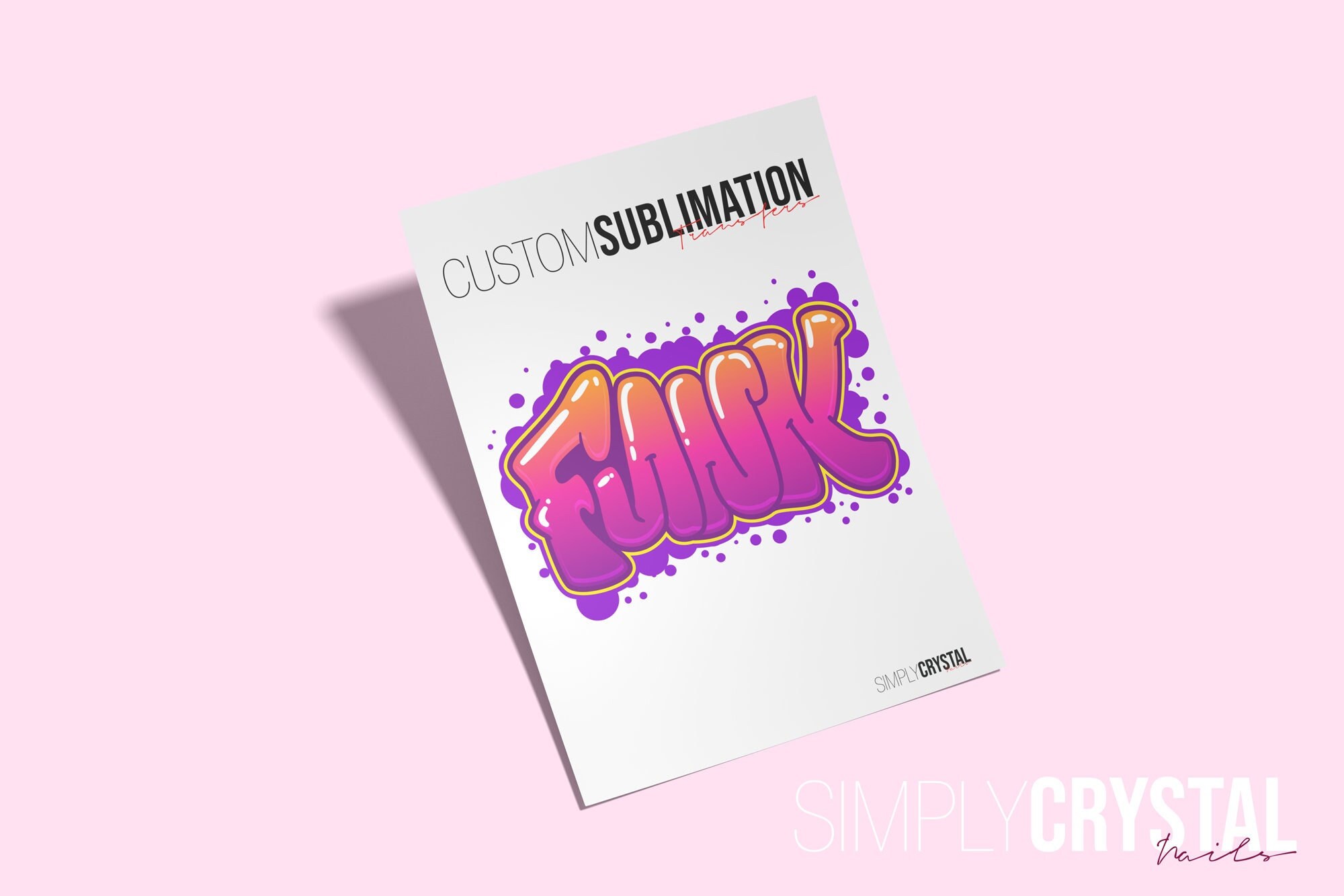 Custom Sublimation Transfer Sheets Ready to Use 8.5 X - Etsy