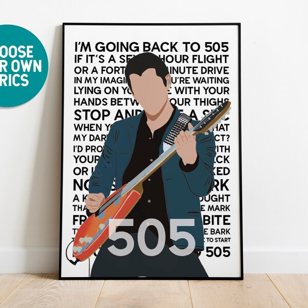 Arctic Monkeys Lyric - Etsy