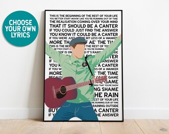 Gerry Cinnamon Print - Etsy