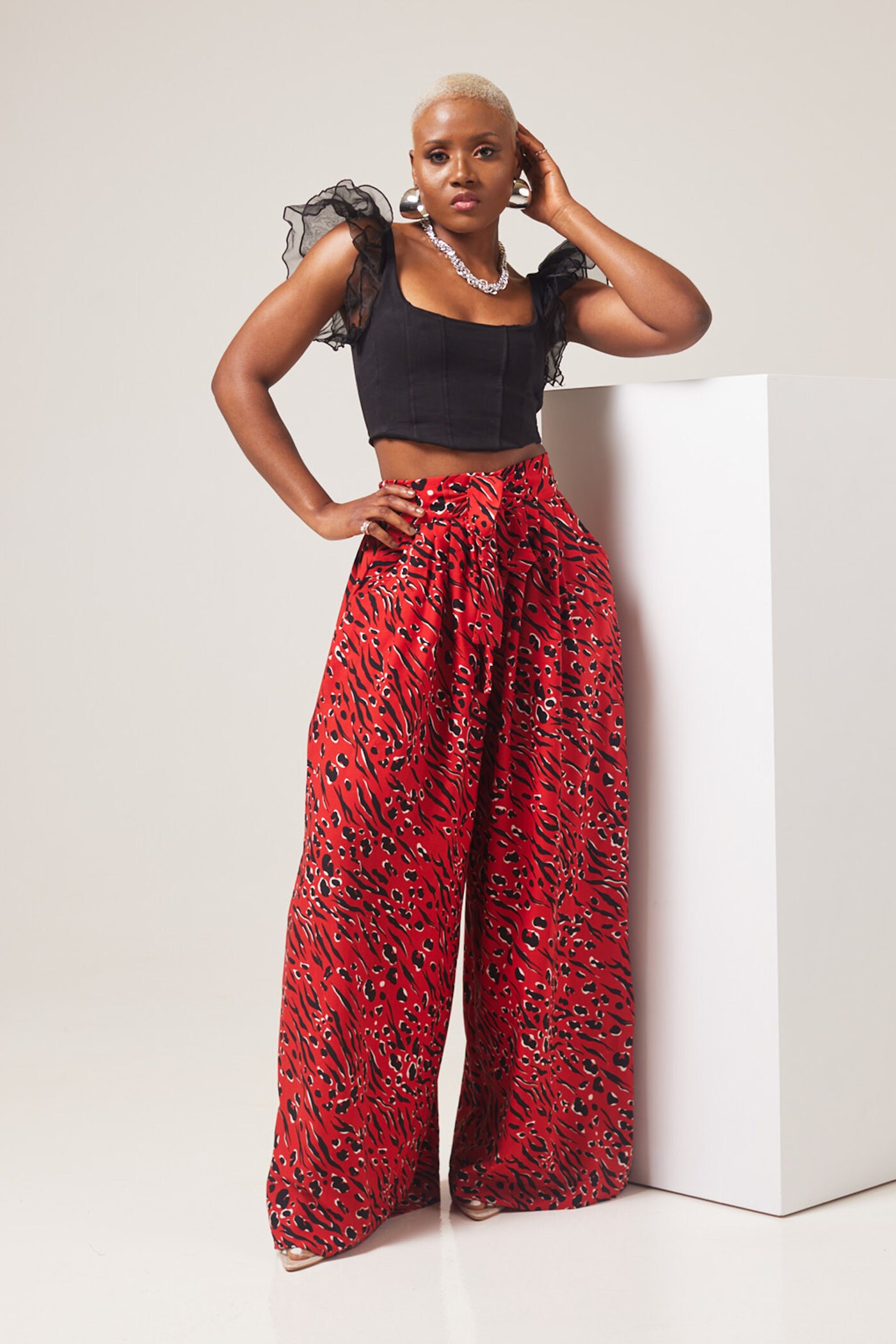 ARA Ankara Trouser African Print Pants African Clothing African Palazzo ...