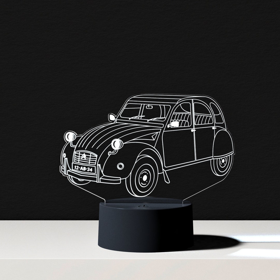 ROOM NIGHT LIGHT | Car Night Light3d Illusion Lamp | Bedside Night ...