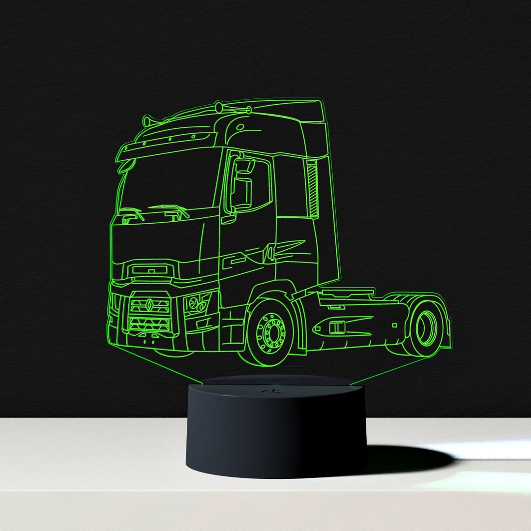 Renault Truck, Truck Night Light, LED Night Light, Night Light ...
