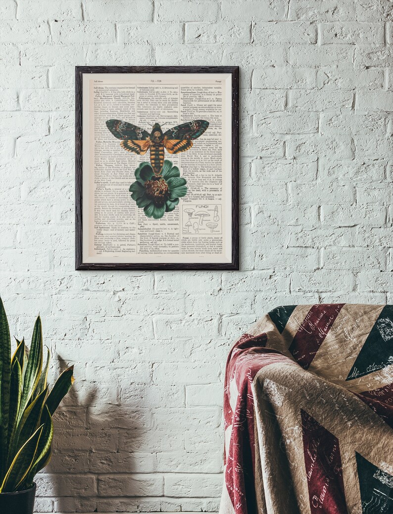 Dark Academia Decor Aesthetic Wall Set of 6 Prints Gothic | Etsy