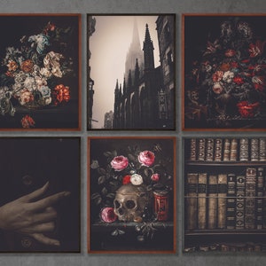 Dark Academia Decor Aesthetic Mega Bundle Printable Wall Art Set, Indie ...