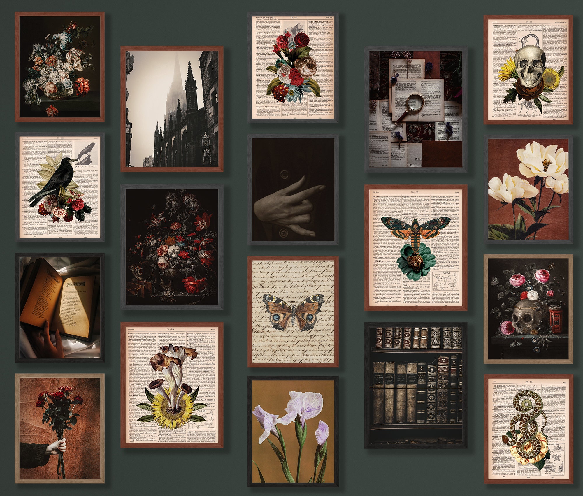 Dark Academia Decor Aesthetic Mega Bundle Printable Wall Art - Etsy Canada