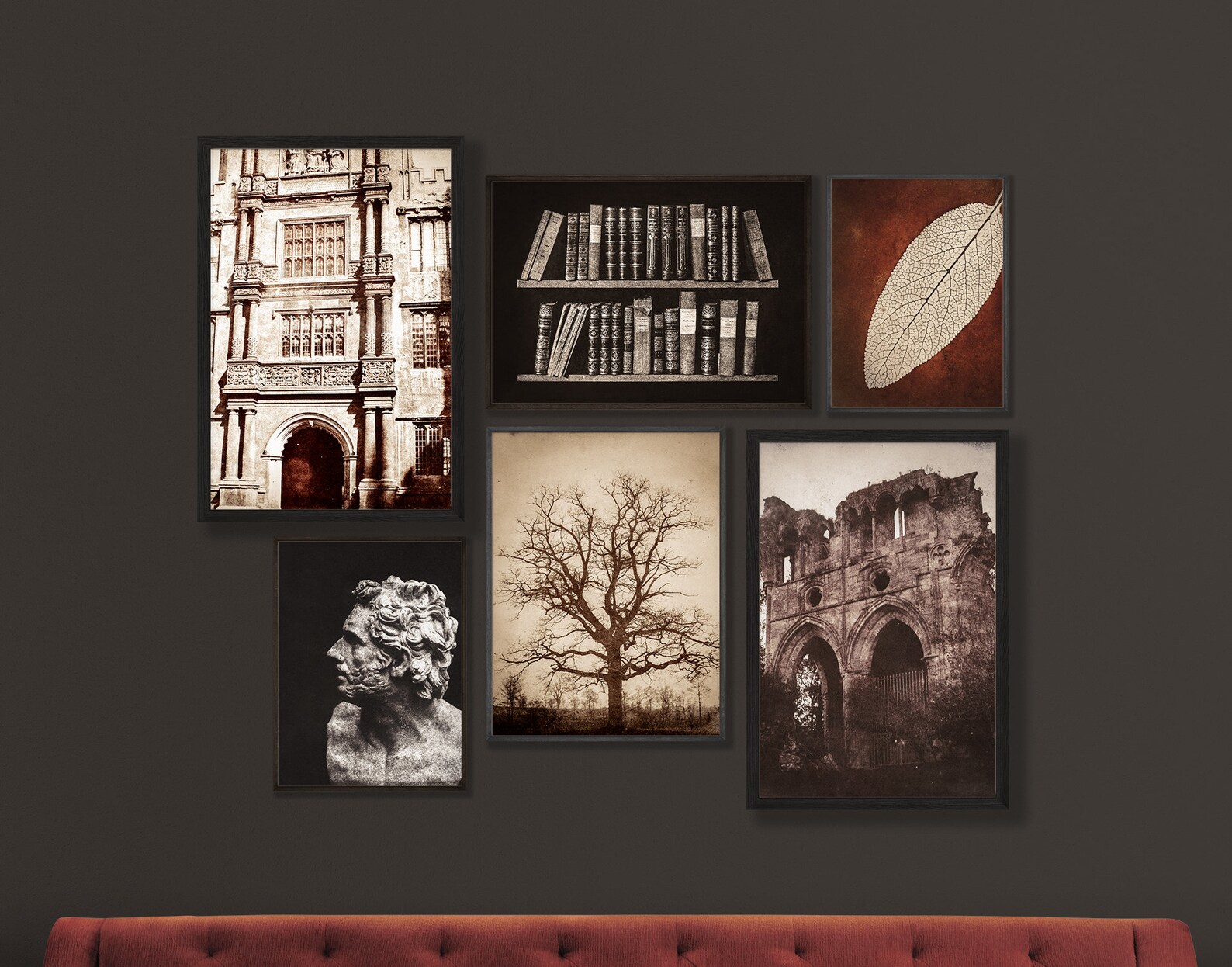 Dark Academia Decor Aesthetic Printable Gallery Wall Art Set - Etsy