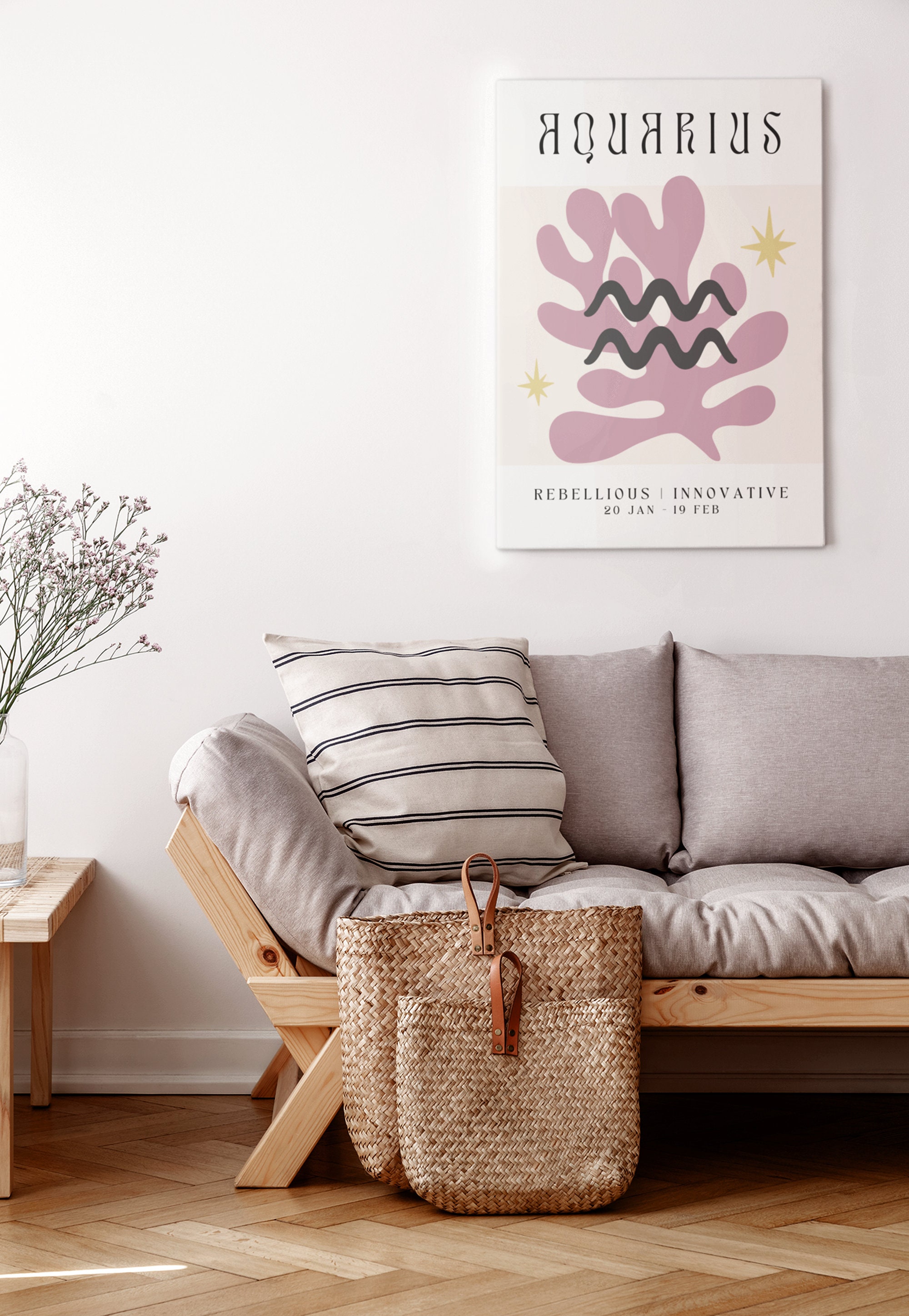 Prints Digital Prints Printable Libra Astrology Wall Art Poster Indie ...