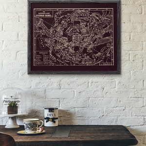 Dark Academia Decor Astrology Printable Gallery Wall Art - Etsy