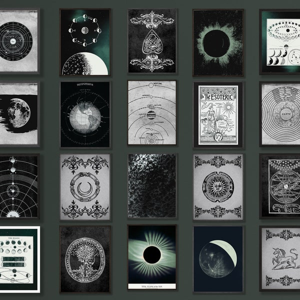 Printable Occult Art - Etsy