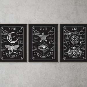 Witchy Esoteric Decor Printable Gallery Wall Art Set Mega Bundle ...