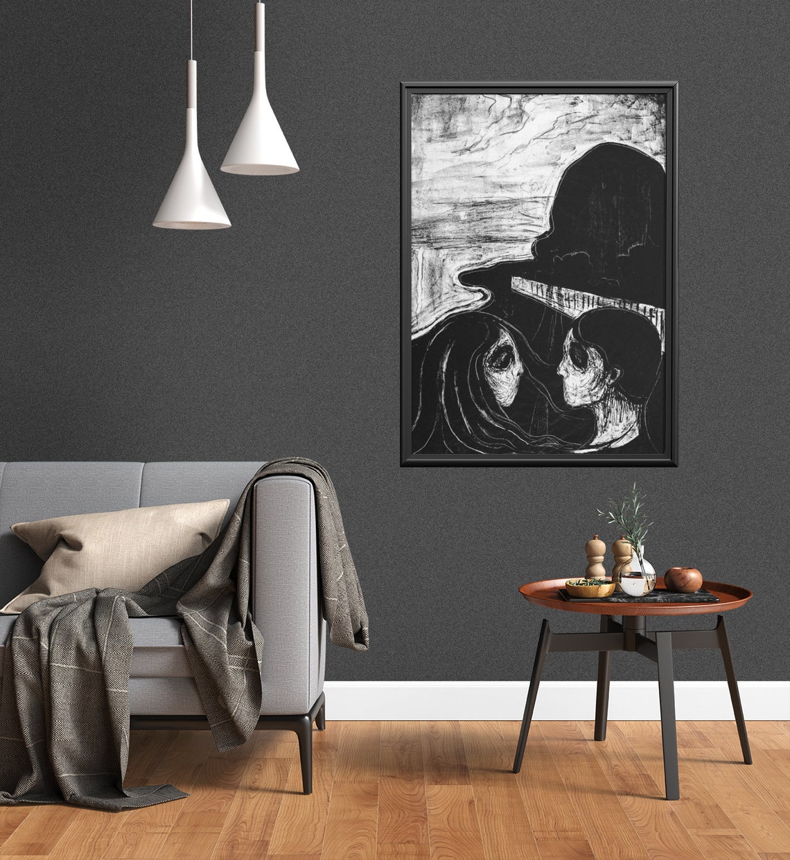 Goth Romance Dark Macabre Aesthetic Printable Gallery Set - Etsy