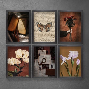 Dark Academia Decor Aesthetic Mega Bundle Printable Wall Art Set, Indie ...