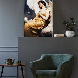 Dark Angels Vintage Moody Aesthetic Wall Art Printable Set of - Etsy