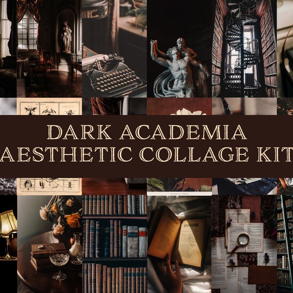 Dark Academia Decor - Etsy