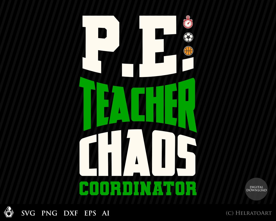 PE Teacher SVG, Physical Education Svg, Gym Teacher Svg, Pe Teacher ...