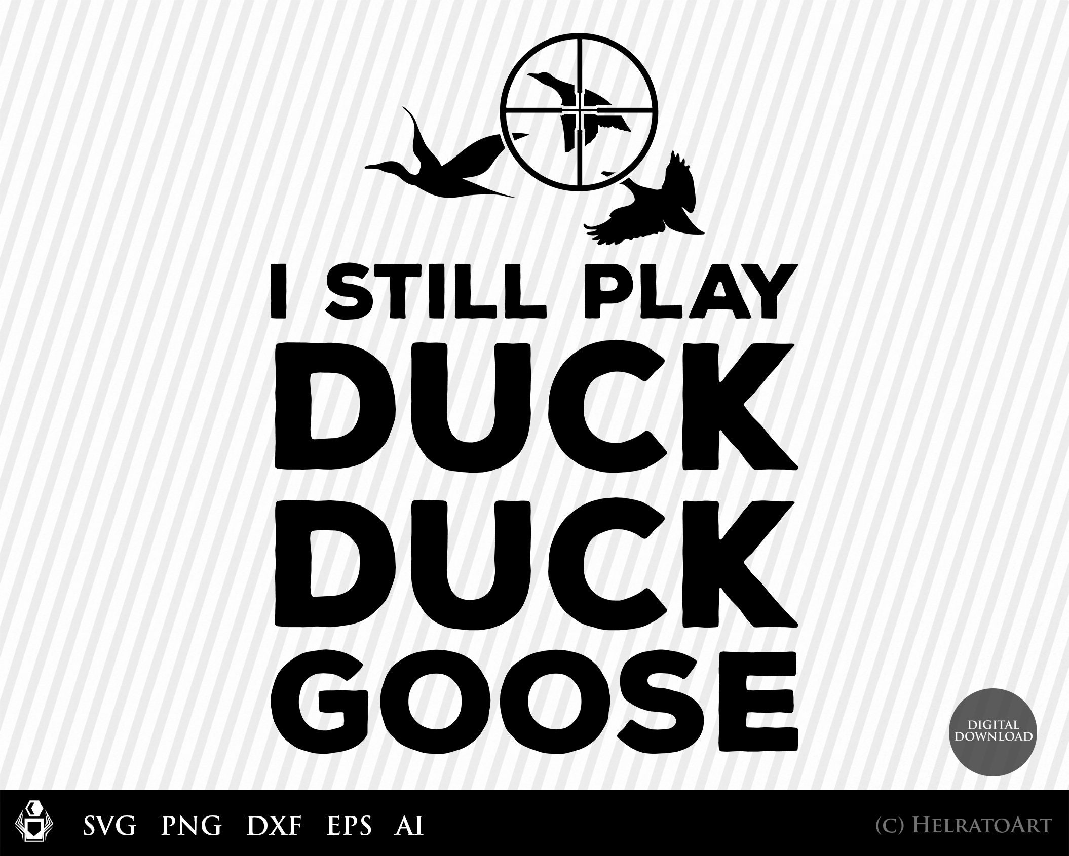 Hunting SVG Duck Goose Hunting Svg Animal Hunter Graphic - Etsy Canada