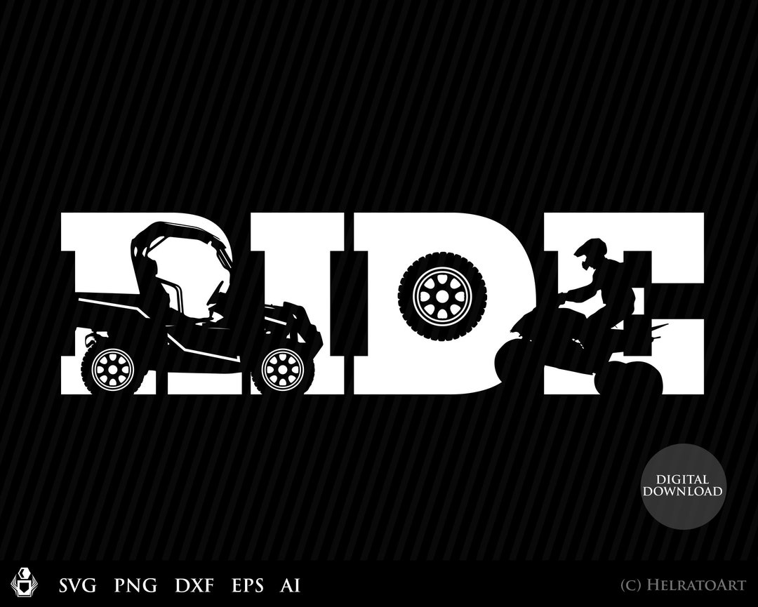 ATV Svg, Four Wheeler Svg, Ride Quadbike - off Road Svg, 4 Wheelers Svg ...