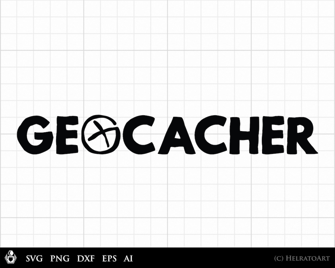 Geocaching SVG, Geocacher, Compass Svg, Outdoor Svg, Direction Graphic ...