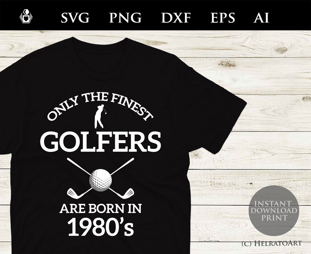 Golf Vintage Text Svg - Golfing Svg, Golfer Svg, Golf Ball Svg Files ...