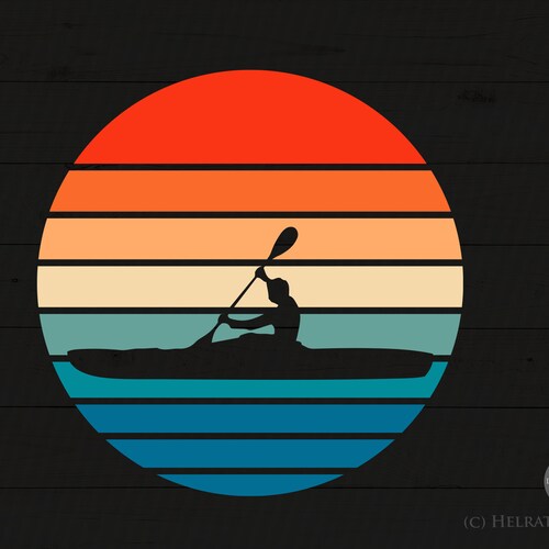 Kayak SVG Kayaking Svg Peace Love Kayak Graphic Art Design - Etsy
