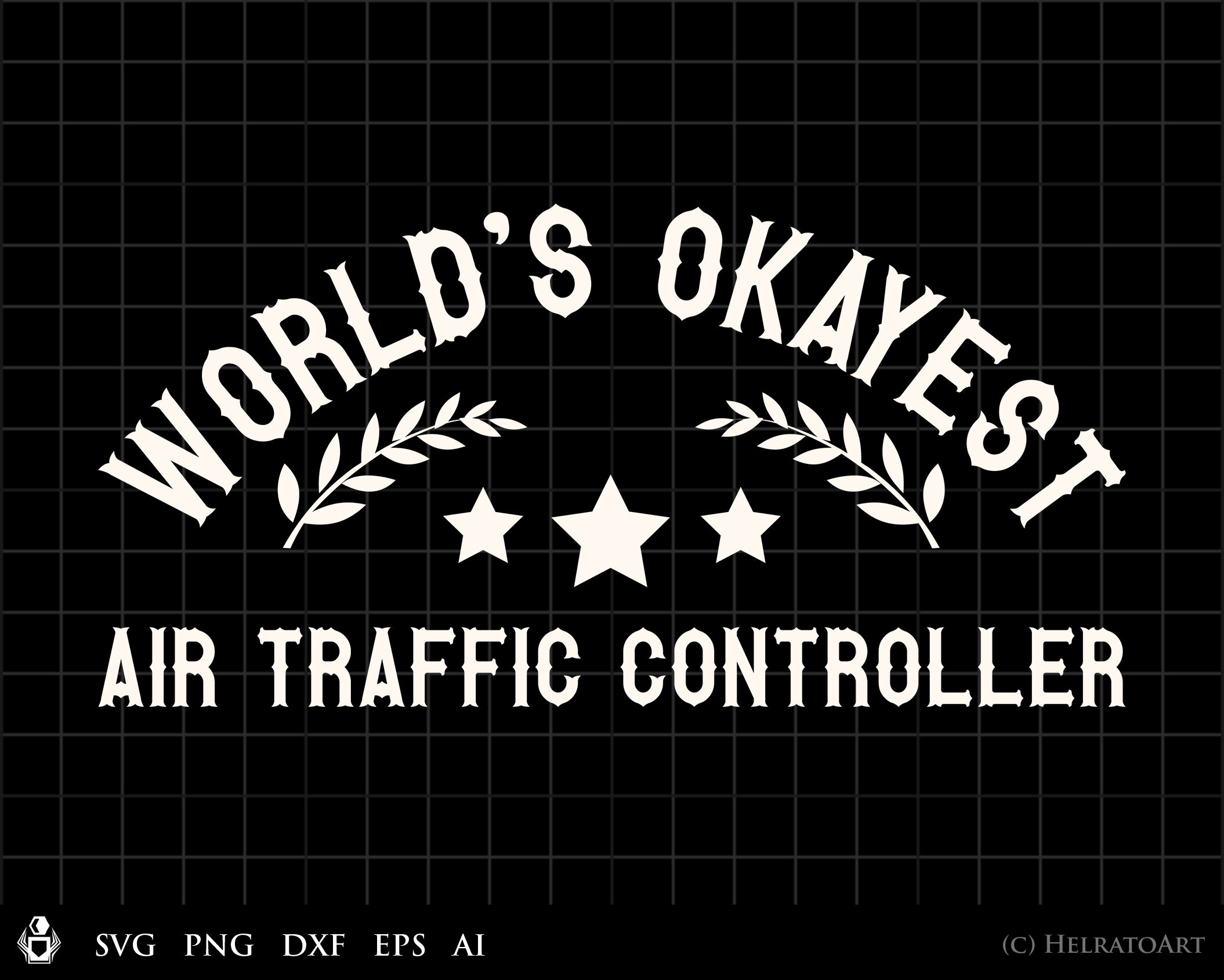 Air Traffic Controller SVG, World's Okeyest, Control Tower, Airport ...