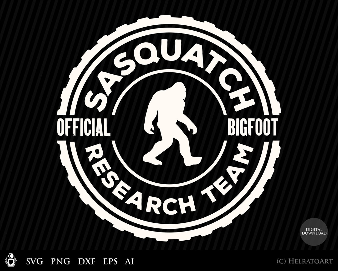 Bigfoot SVG, Sasquatch Svg, Yeti Svg, Silhouette, Sasquatch Svg ...
