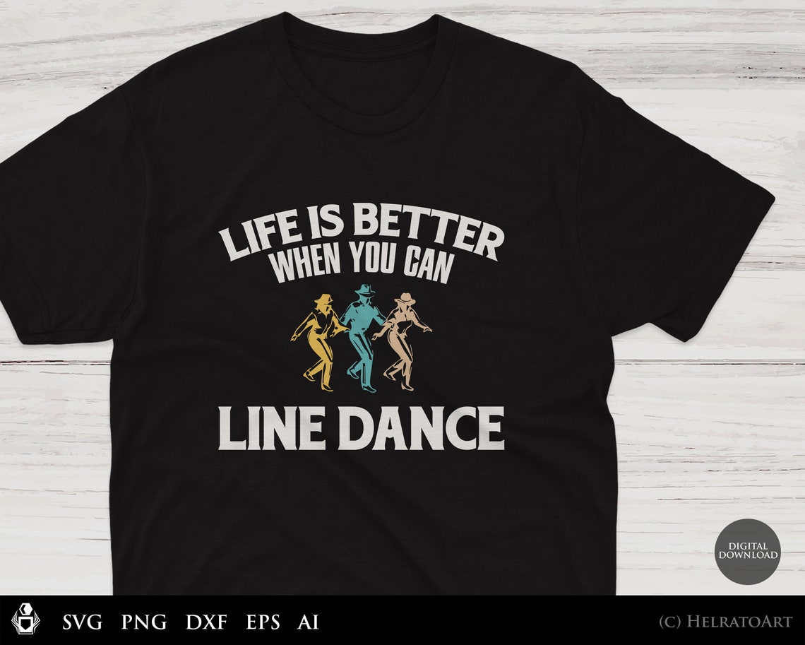 Line Dancing SVG, Line Dance Svg, Dance Svg, Ballerina Svg, Ballet ...