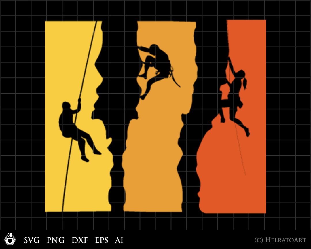 Rock Climbing SVG, ROCK CLIMBING Vintage Style - Funny Mountain ...