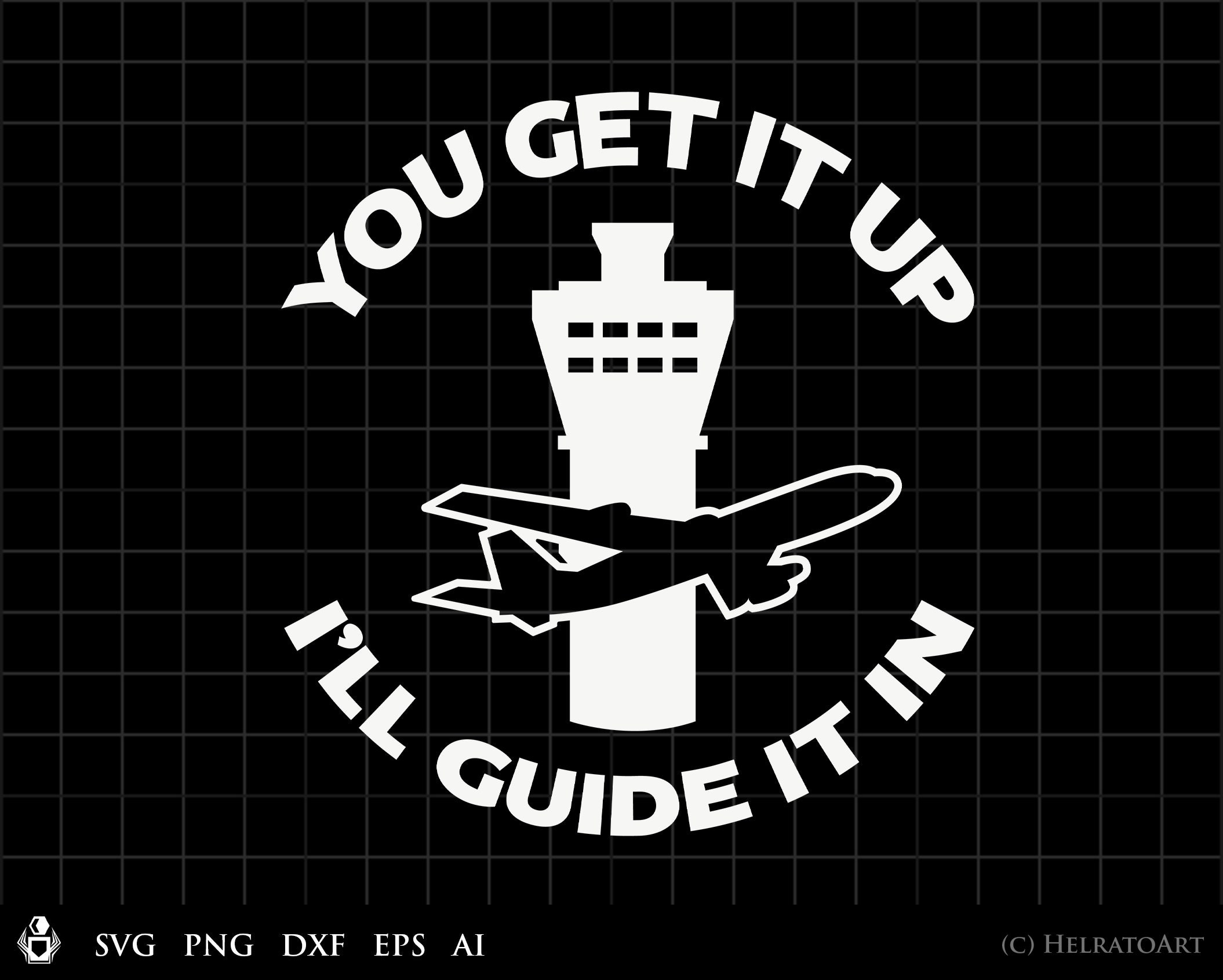 Air Traffic Controller SVG You Get It up I'll Get It In - Etsy