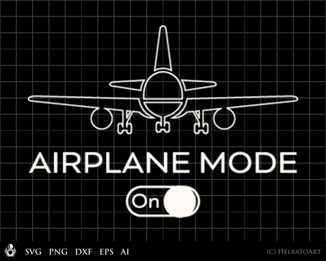Flight Attendant SVG, Airplane Mode Svg, Love, Funny, Travel, Plane ...