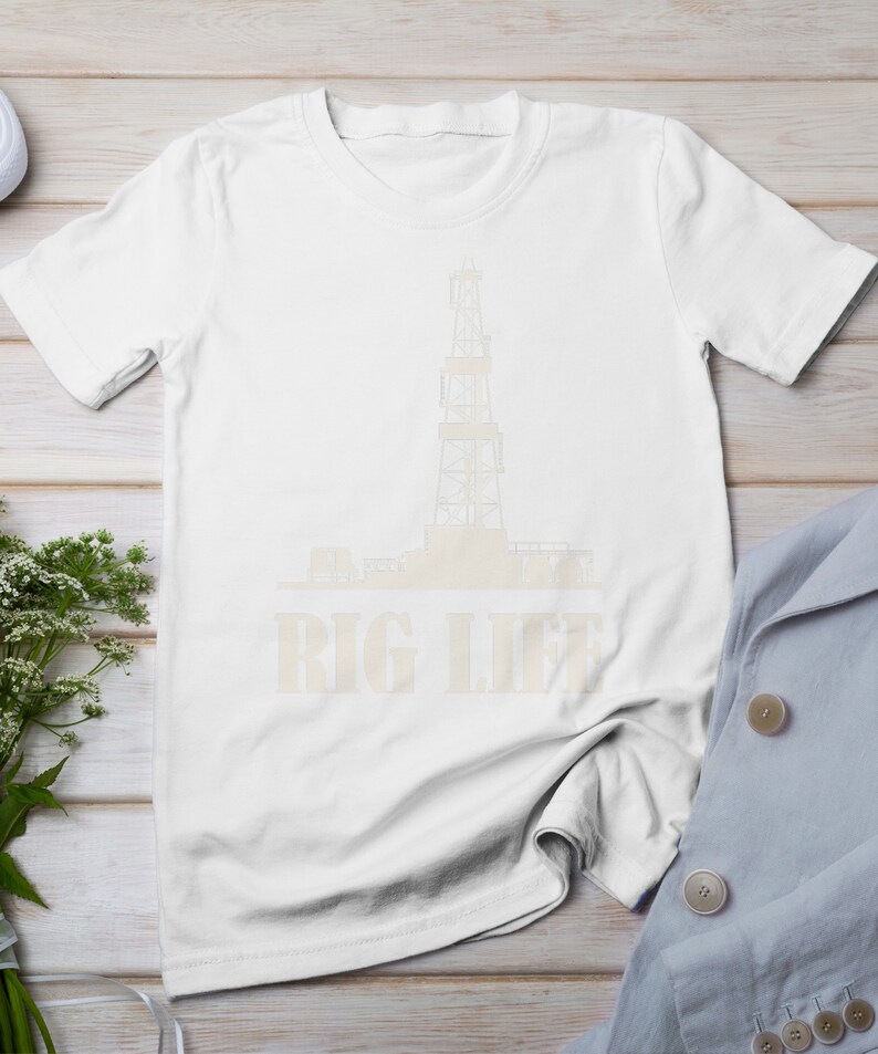 Oilfield Svg Rig Life Graphic Art for Commercial and | Etsy