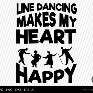 Line Dancing SVG, Line Dance Svg, Dance Svg, Ballerina Svg, Ballet ...