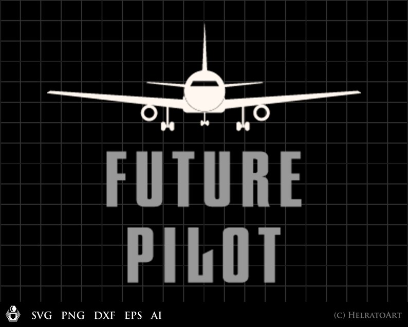 Pilot SVG Airplane Svg Future Pilot Svg Ambition Dream - Etsy