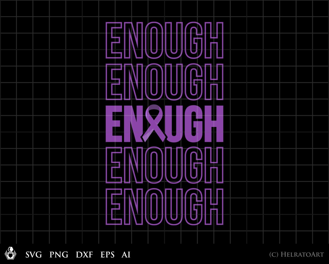Enough, Overdose Awareness SVG, Addiction Awareness, Fight Against Drug ...