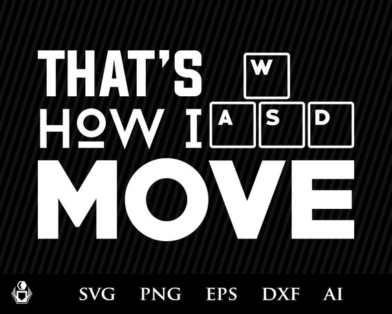 Gaming Svg Wasd Control Svg Gamer Keyboard Svg Graphic Art - Etsy