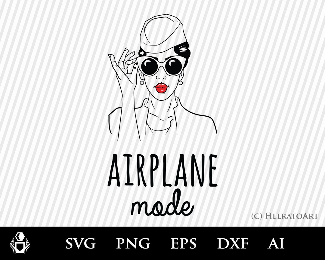 Flight Attendant SVG, Airplane Svg File - Cabin Crew Svg, Stewardess ...