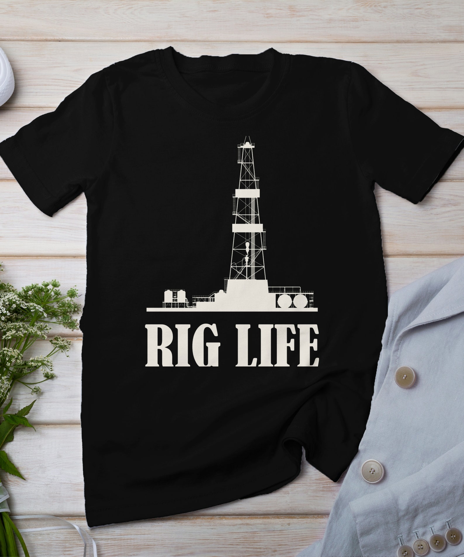 Oilfield Svg Rig Life Graphic Art for Commercial and | Etsy
