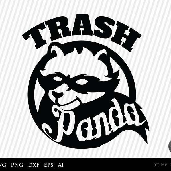 Trash Panda Svg - Etsy