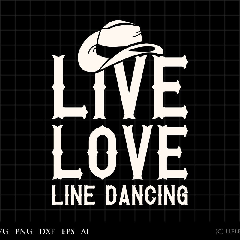 Line Dance Fan - Etsy