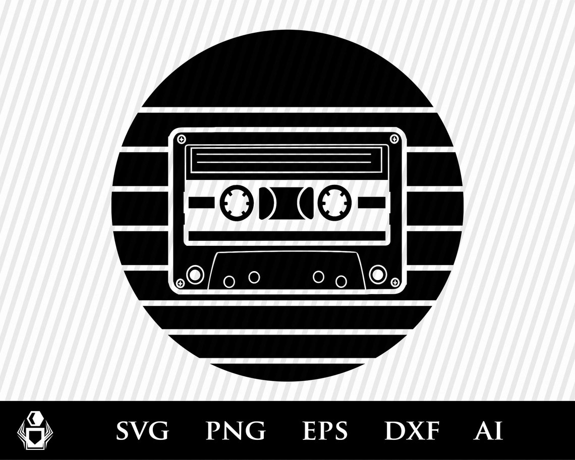 Music Retro Theme SVG Cassette Tape Retro Cassette Tape Svg - Etsy