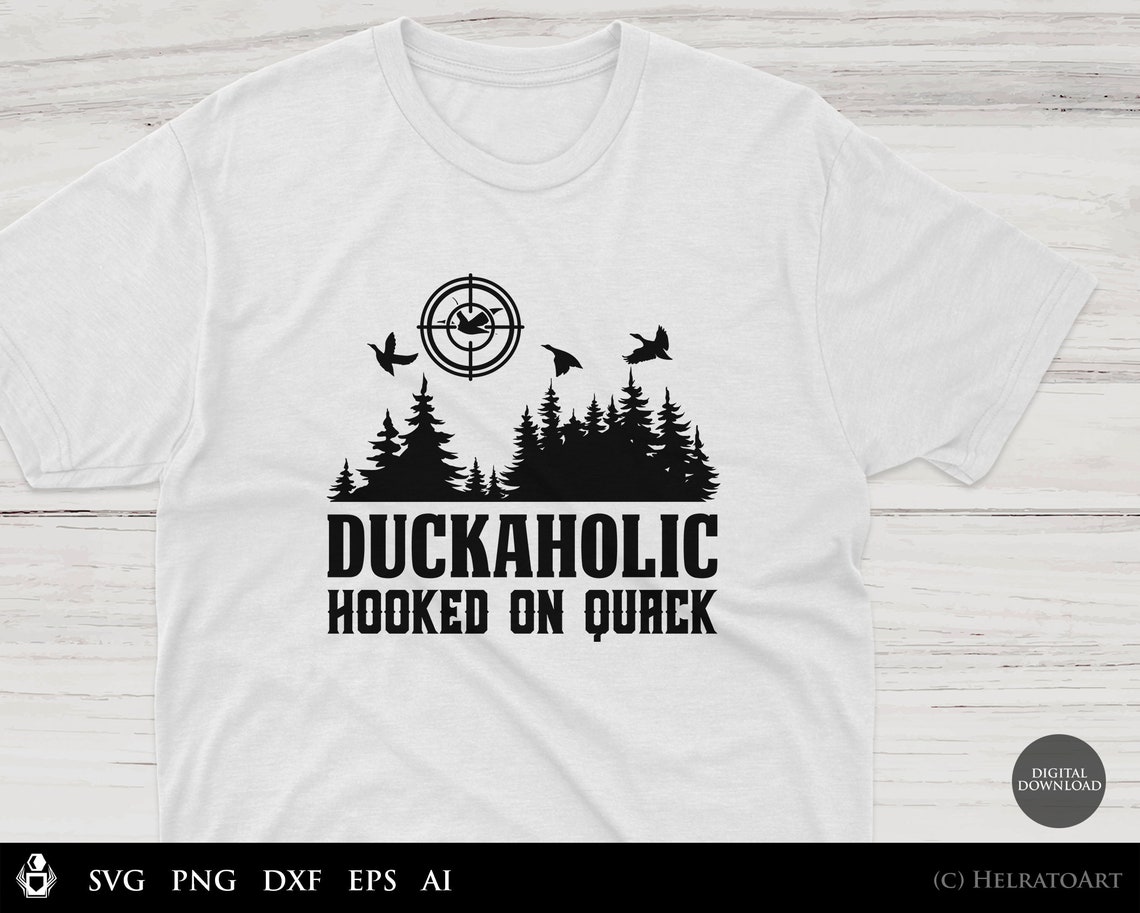 Hunting SVG Duck Goose Hunting Svg Animal Hunter Graphic | Etsy