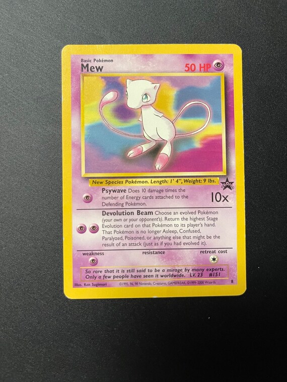 VINTAGE Pokémon Black Star Promo Cards - Etsy