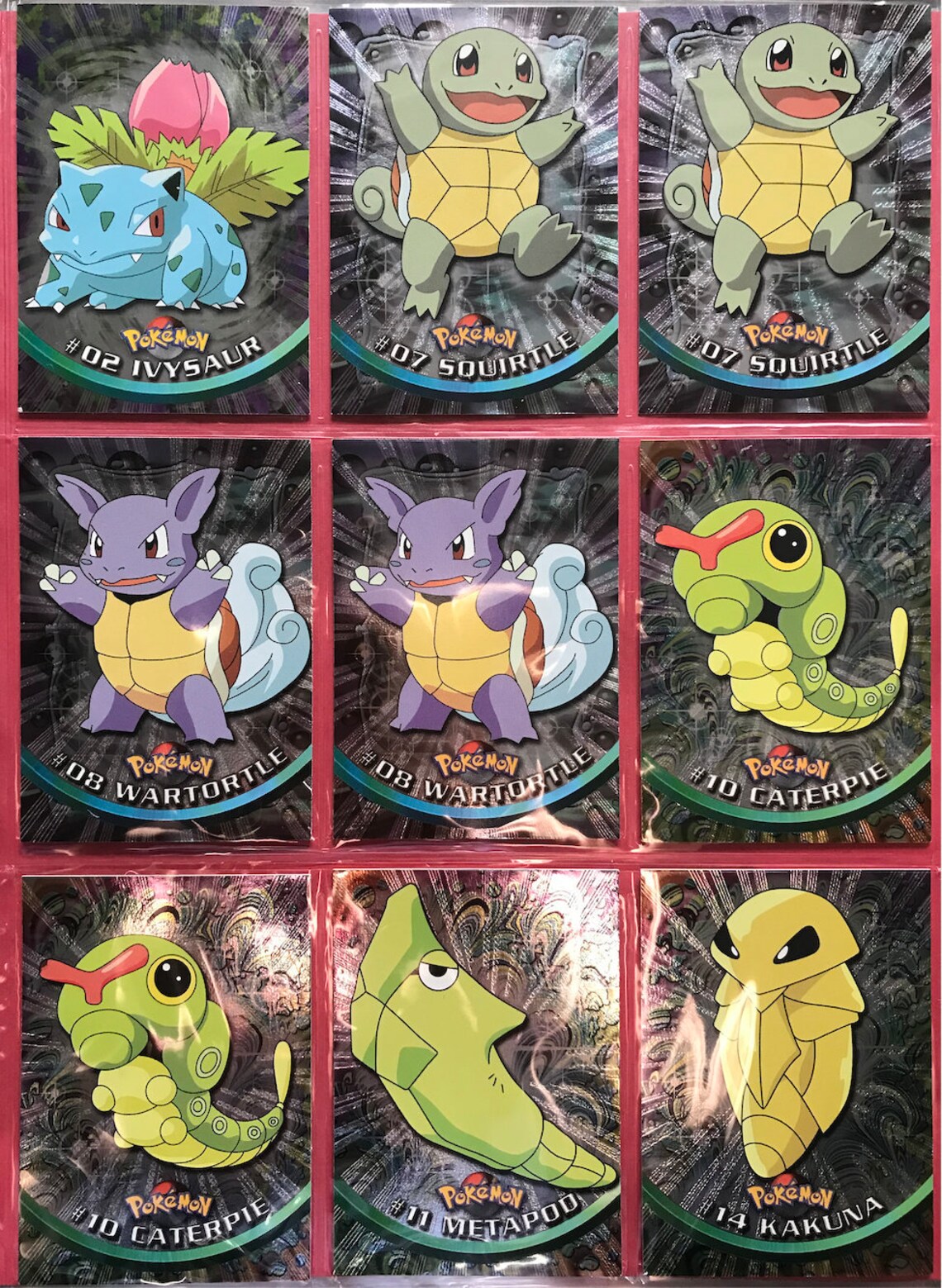 FOIL Series 1 Pokemon Topps characters and TV Cards - Etsy